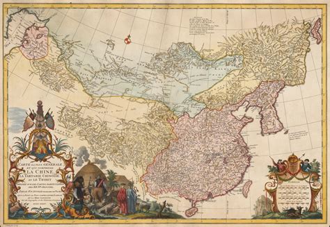 1737 D Anville Map Of Asia