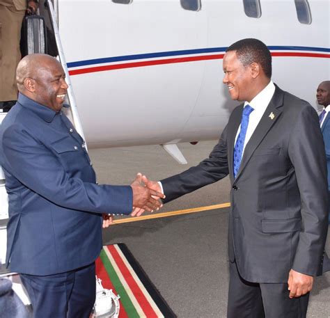 Dr Alfred N Mutua On Twitter This Evening While Receiving H E
