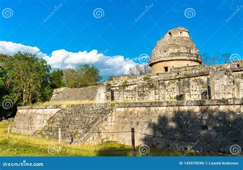 El Maya Caracol Del Observatorio En Chichen Itza En M Xico Foto De