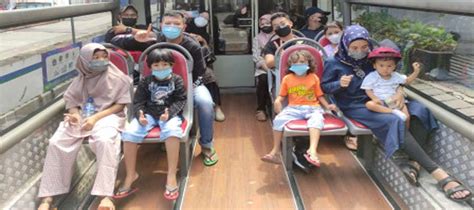 Bus Wisata Transjakarta Layani 56 811 Warga Selama Libur Lebaran Zlid Net