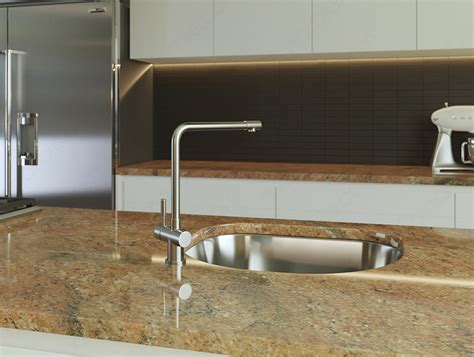 Best Granites For Pairing With White Cabinets Marble