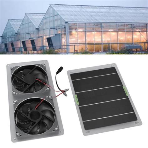 DBA Ventilateur D Extraction De Panneau Solaire Kit De Ventilateur De