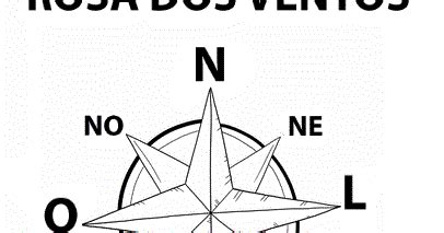 Blog De Geografia Rosa Dos Ventos Desenhos Para Imprimir E Colorir