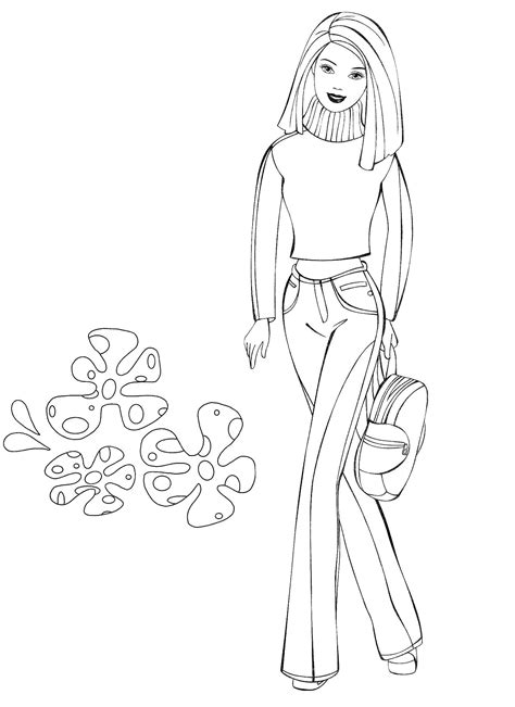 164 dessins de coloriage barbie à imprimer sur LaGuerche Page 9