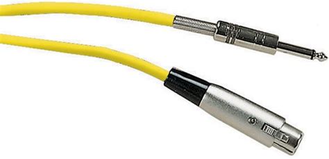 Xlr V Mm Jack Mono M Audiokabel Geel Meter Bol