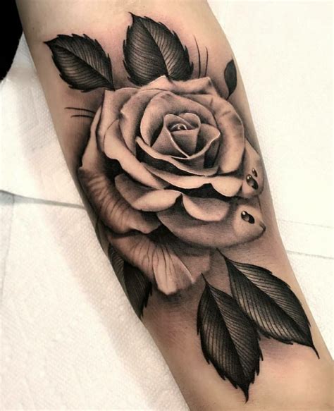 Flowers Rose Tattoo Forearm Rose Drawing Tattoo Rose Tattoo Sleeve