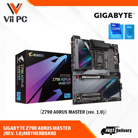 Gigabyte Z790 Aorus Master Rev 1 0 LGA1700 Intel Z790 DDR5 Wi Fi 6E