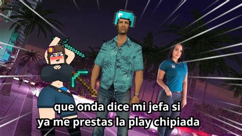 jugando el gta vice city old porque el definitivo explotaría mi pc xd