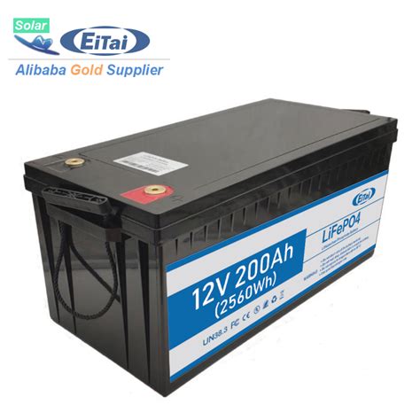 EITAI 12V 50Ah 100Ah 150Ah LiFePO4 Lithium Ion Batteries 200Ah Solar
