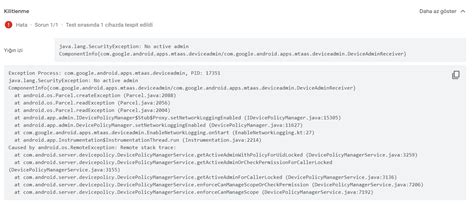 Expo Java Lang SecurityException No Active Admin Stack Overflow