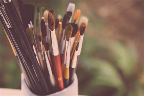 Free Images Flower Color Artistic Artist Paintbrush Painting