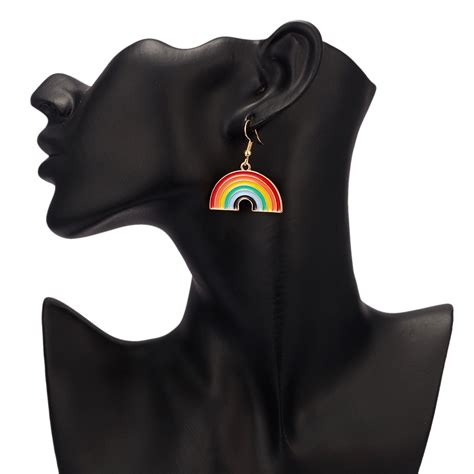 Rinhoo Leuke Regenboog Dangle Oorbellen Voor Vrouw Vicedeal