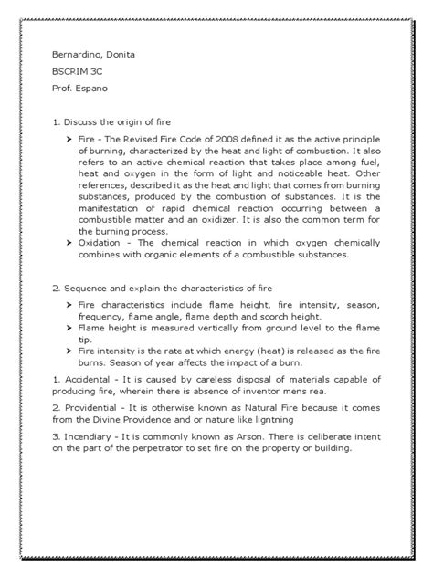 Bernardino Donita Prof Enrico Pdf Fires Combustion