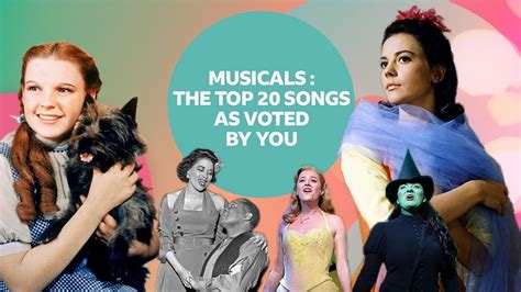BBC Your Top 20 Greatest Songs From A Musical Revealed