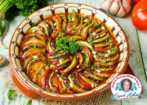 TIAN PROVENÇAL AUX TOMATES AUBERGINE ET COURGETTES Mémé Hélène