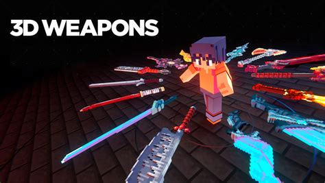 Nongko S D Weapons Texture Pack Para Minecraft