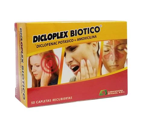 Dicloplex Biotico Capletas FarmaciaRD