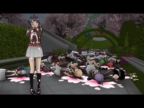 Genocide Ending With Knife 1980 S Mode Yandere Simulator YouTube