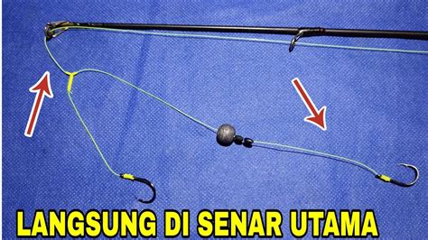 TUTORIAL CARA MEMBUAT RANGKAIAN PANCING DASARAN 2 KAIL DI SENAR UTAMA