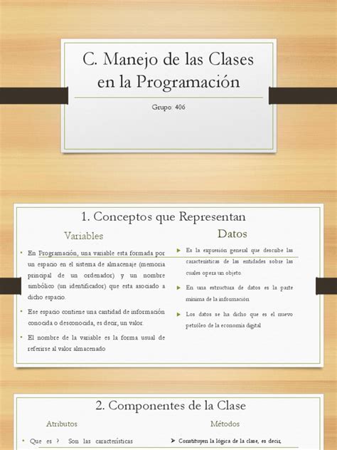 presentacion 4 semestre pdf objeto informática constructor programación orientada a