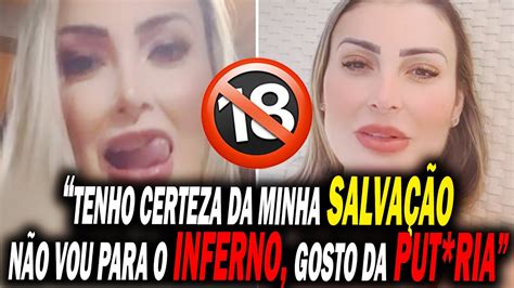 Andressa Urach se pronuncia após vídeo polêmico o filho Não vou