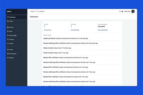 MadeWithLaravel On Twitter The Server Management Tool Ploi Deploy Is