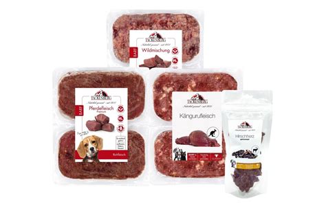BARF Menüs mit Rind Wild für dicke Hunde kaufen TACKENBERG seit 1974
