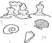 Coloriage Fille Et Garcon Plaisir A La Plage JeColorie