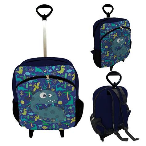 Kit Escolar Premium Mochila Infantil De Rodinhas Lancheira