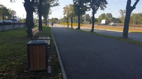 Budowa trasy rowerowej i oświetlenia Al Hallera