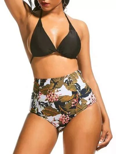 BIKINIS DE CINTURA ALTA COLECCION 2018 Khalphora