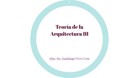 teoría de la arquitectura III by guadalupe flores on Prezi