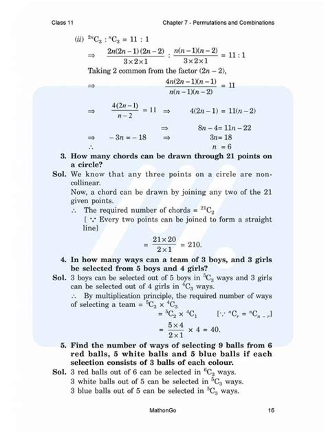 ncert solutions for class 11 maths chapter 7 permutations and combinations mathongo