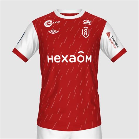 Stade De Reims Home 22 23 Concept FIFA 23 Kit Creator Showcase