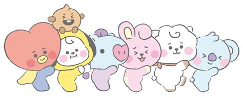 Explore Awesome Stickers By Bt21 Lover This Visual Is About Bt21