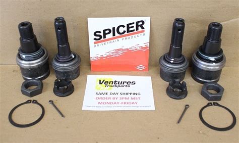 BALL JOINT KIT FORD DANA 60 FRONT UPPER AND LOWER SUPER DUTY F250 F350