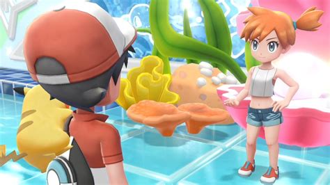Pokemon Let S Go Pikachu Gym Leader Misty Battle YouTube