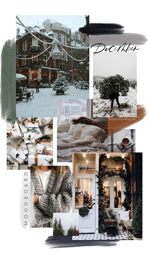 Winter Moodboard Wallpapers Wallpaper Cave
