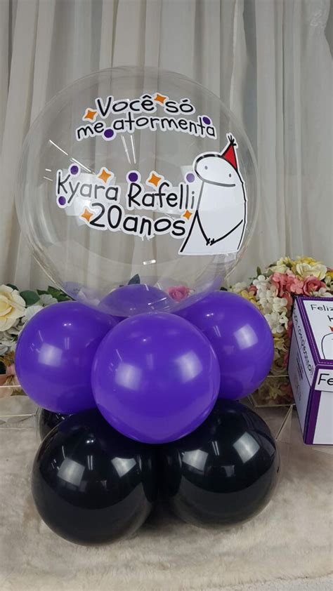 Arranjo de Balão Flork Cidade da Festa