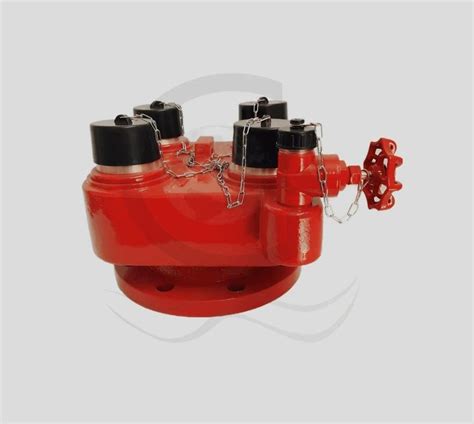 Medium Pressure Cast Iron 4 Way Fire Hydrant Valve Valve Size 1 Inch