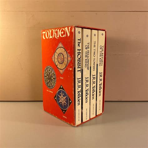Unread Lotr Trilogy Paperback Book Box Set J R R Tolkien The