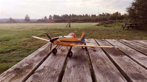 E FLITE UMX AIR TRACTOR MAIDEN FLIGHT REVIEW YouTube