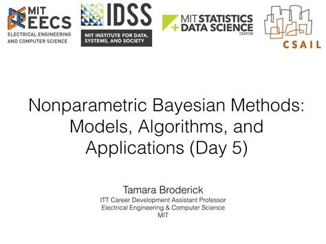 pdf nonparametric bayesian methods models algorithms… · nonparametric bayesian methods