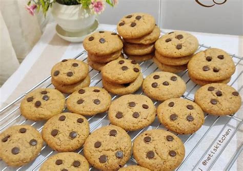Resep Eggless Choco Chip Cookies Oleh Heti Cookpad