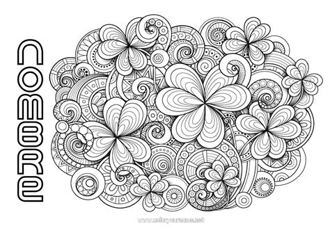Nº de colorear 235 Calma y zen Arte Mandala
