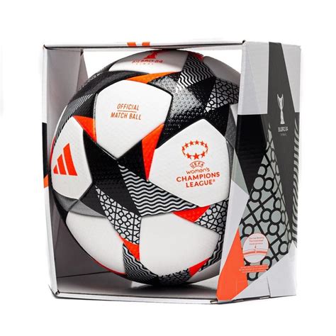 Adidas Fu Ball Champions League Bilbao Pro Matchball Damen Wei