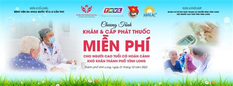 Khám bệnh tư vấn cấp phát thuốc miễn phí cho cụ ông cụ bà có hoàn