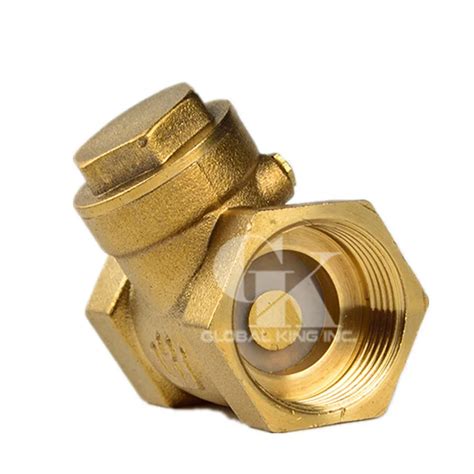 Bspp Female Brass Swing Check Valve Psi Prevent Water Backflow