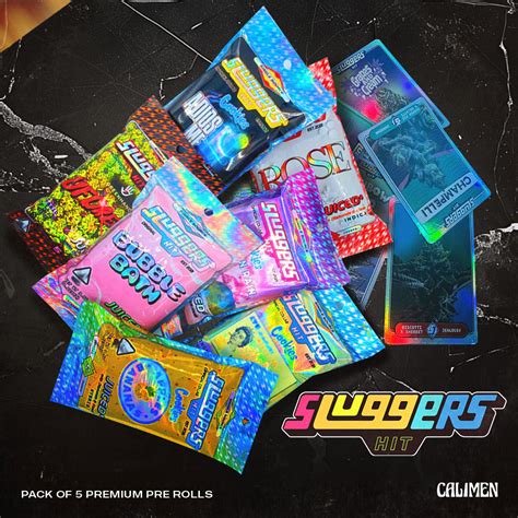 Sluggers Hit Pre Roll 5 Pack Tu Dispensario De Confianza