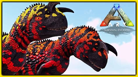 These Look So Good Paleo Carnotaurus Taming Ark Caballus Map